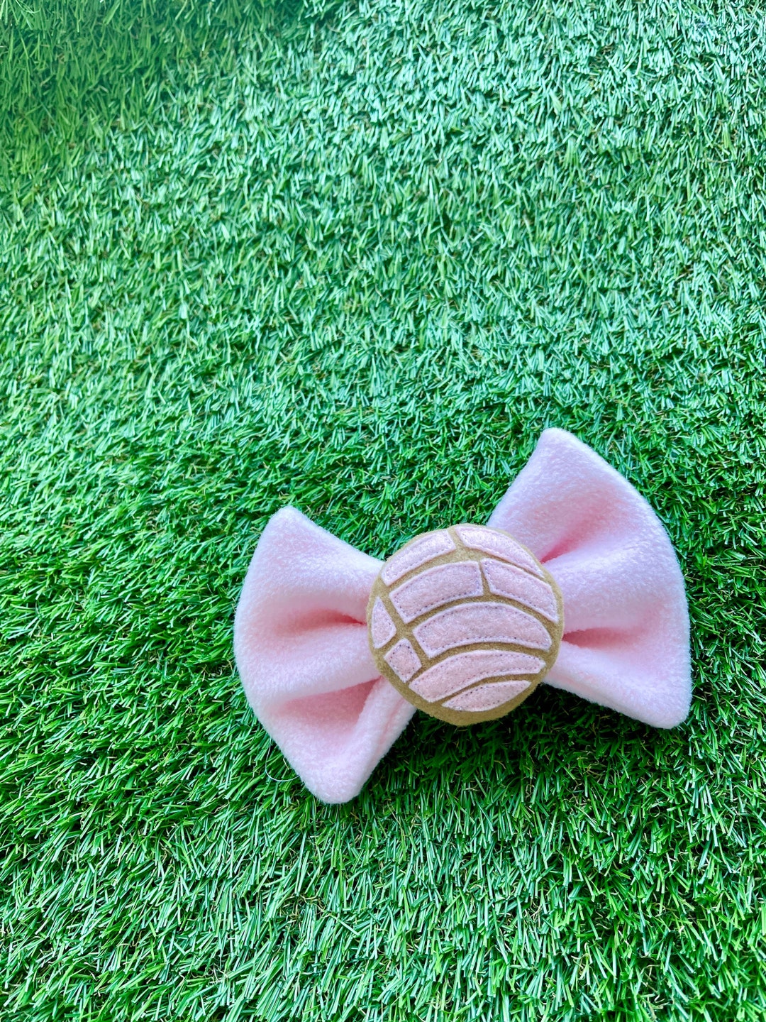 New Concha Pan Hair Bow, Baby Girl Hair Accessories Hair Clips Latina ...