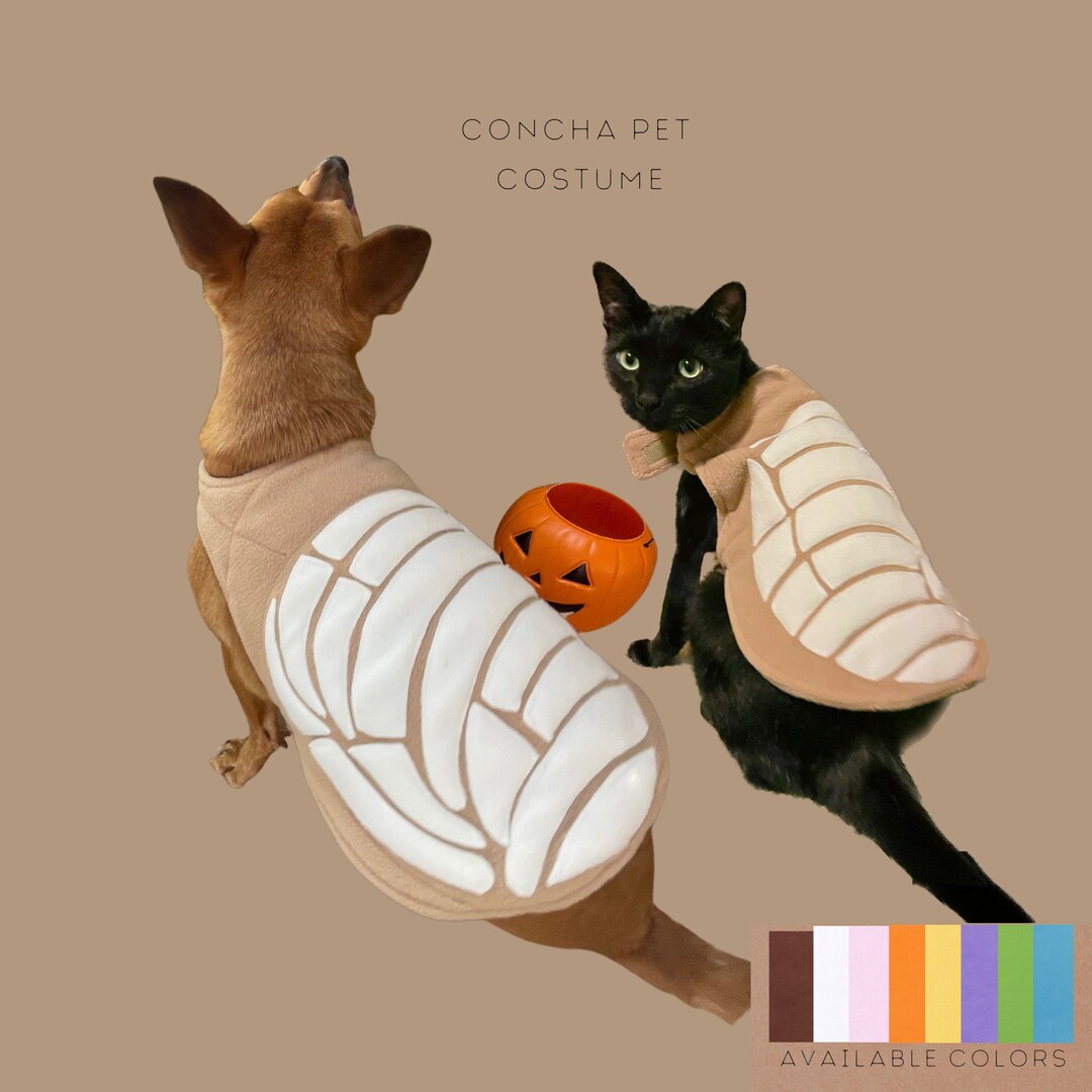 Concha Pan Dulce Pet Costume, Halloween Dog & Cat Costume, Concha Pan ...