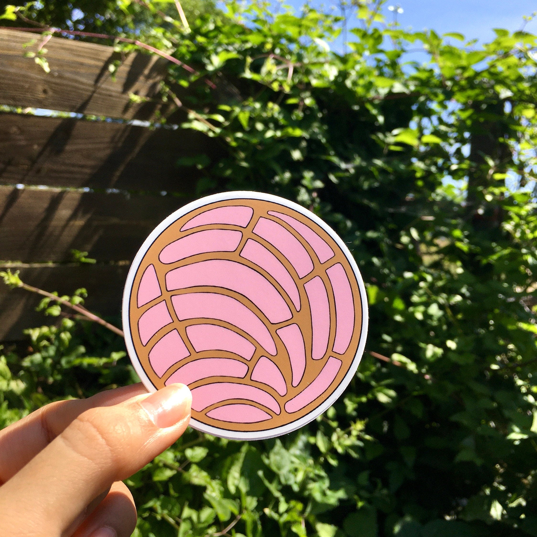 Concha Sticker Concha Pan Dulce Stickers Mexican Sticker - Etsy