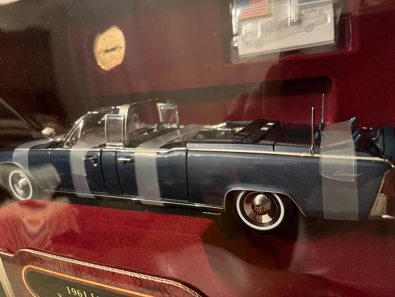 Vintage LINCOLN CONTINENTAL MODEL Limousine 1963 Presidential Jfk Era ...