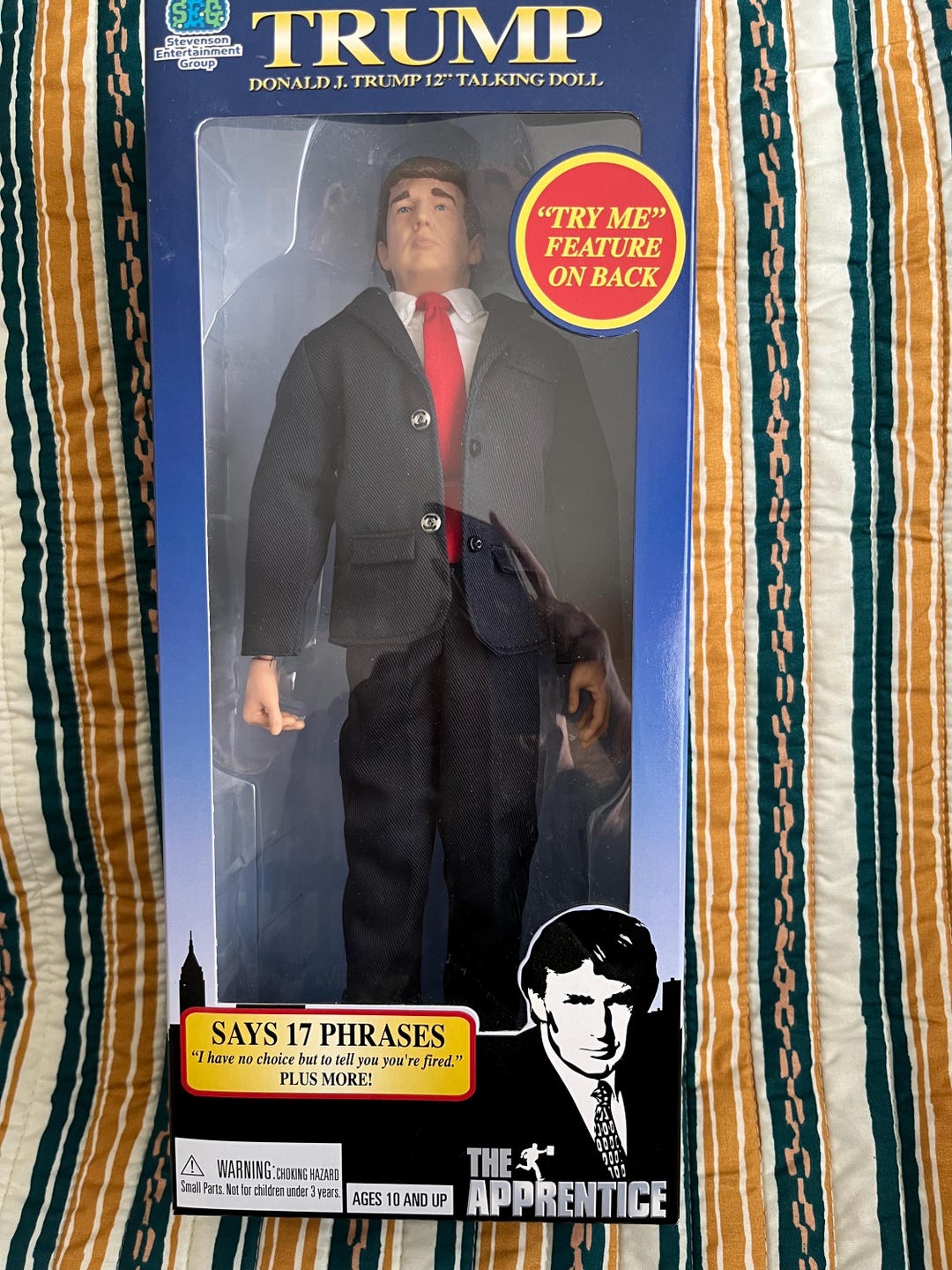 TRUMP DOLL Vintage Donald J Trump the President of the USA Doll ...
