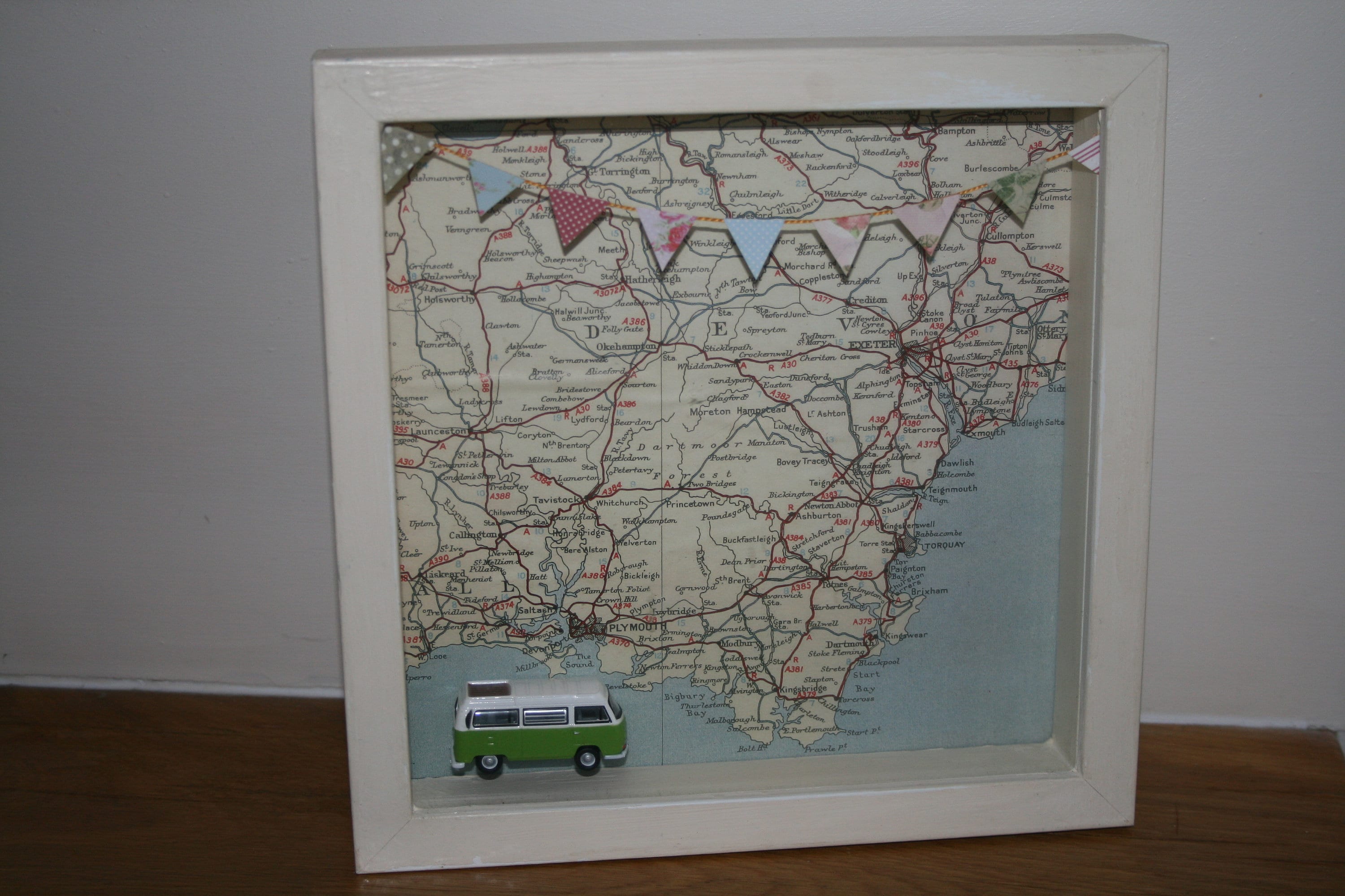 VW Camper on Map - Etsy UK