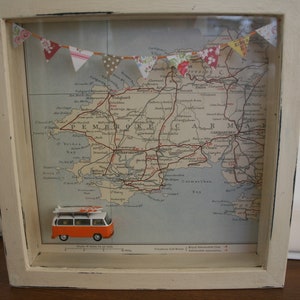 VW Camper on Map - Etsy UK