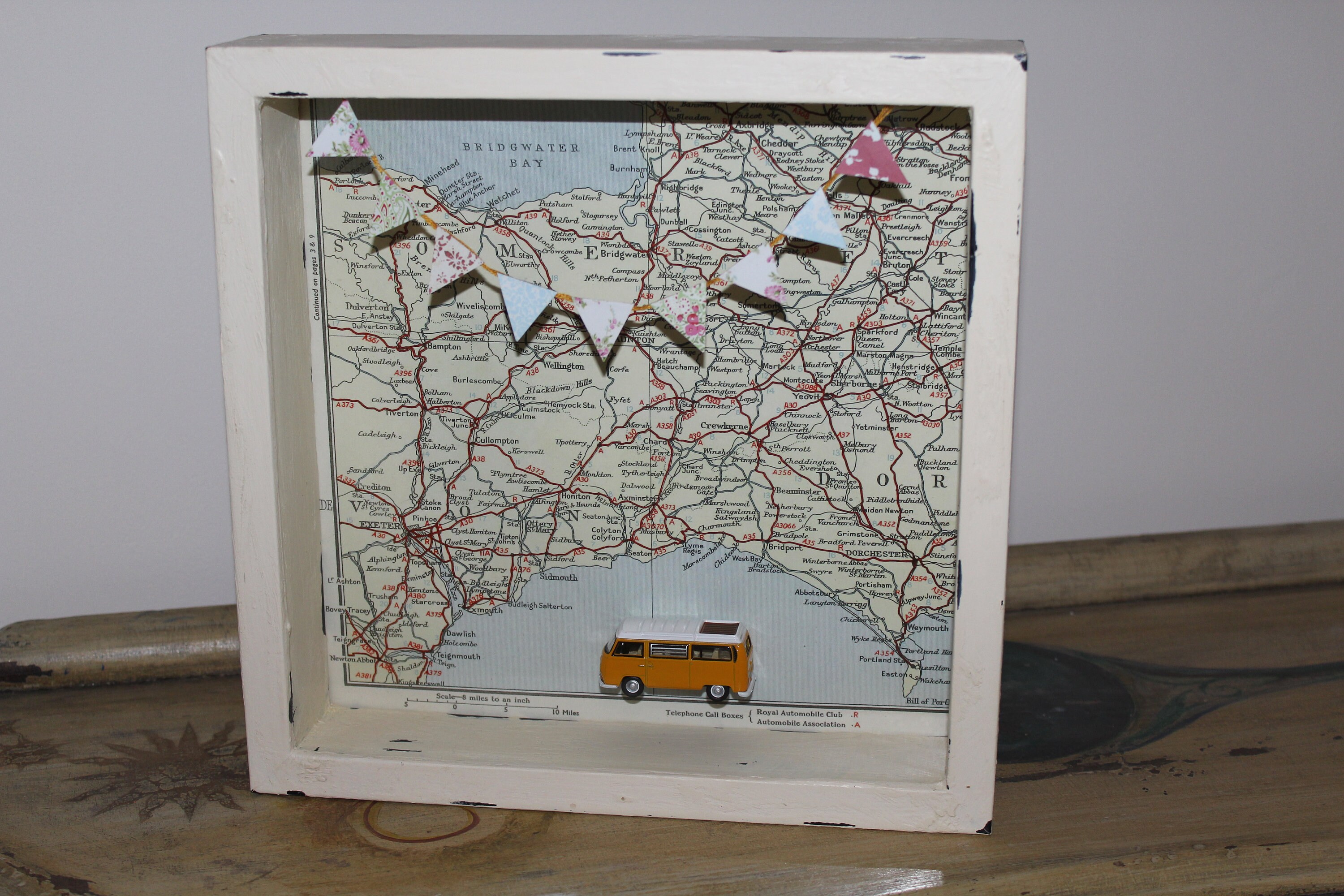 VW Camper on Map - Etsy UK