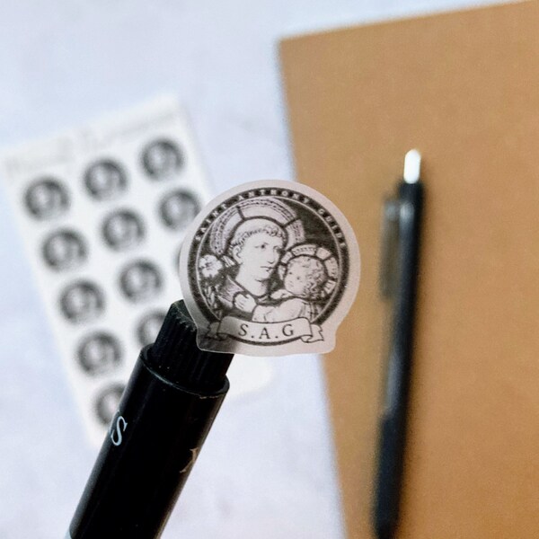 St Anthony Guide Stickers - Etsy