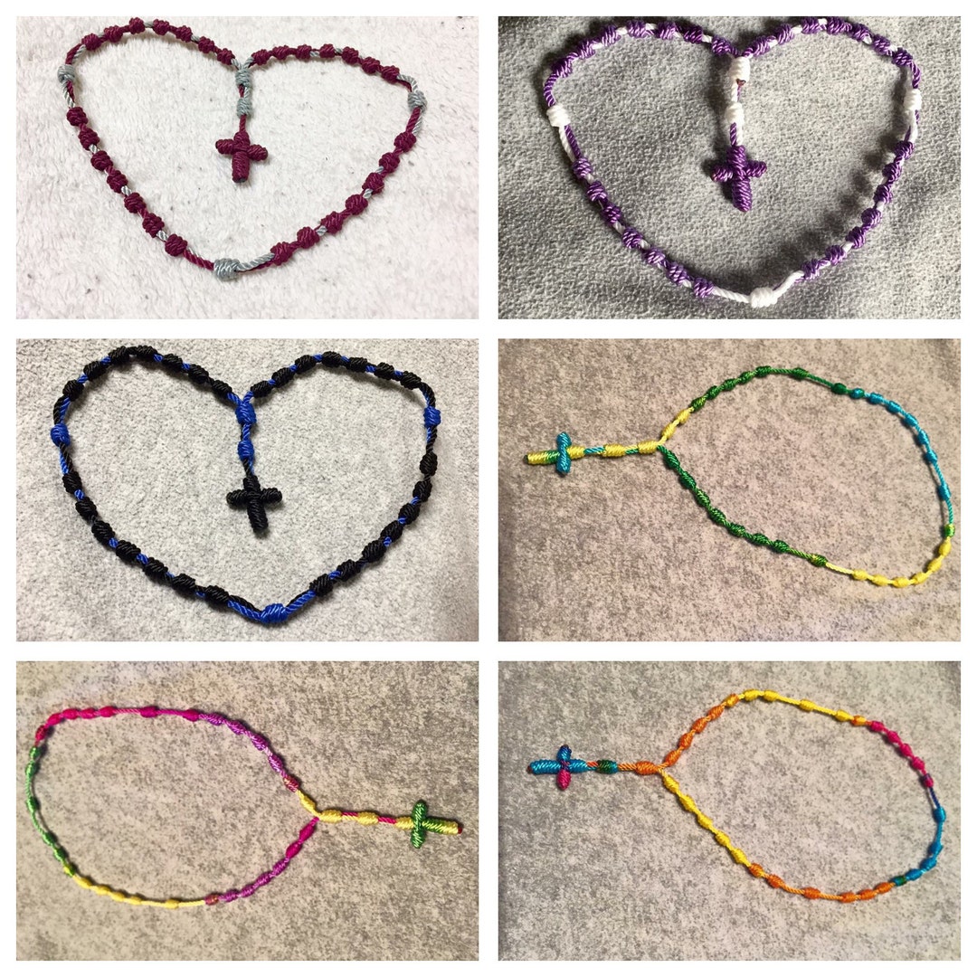 Knotted Anglican Prayer Beads - Etsy