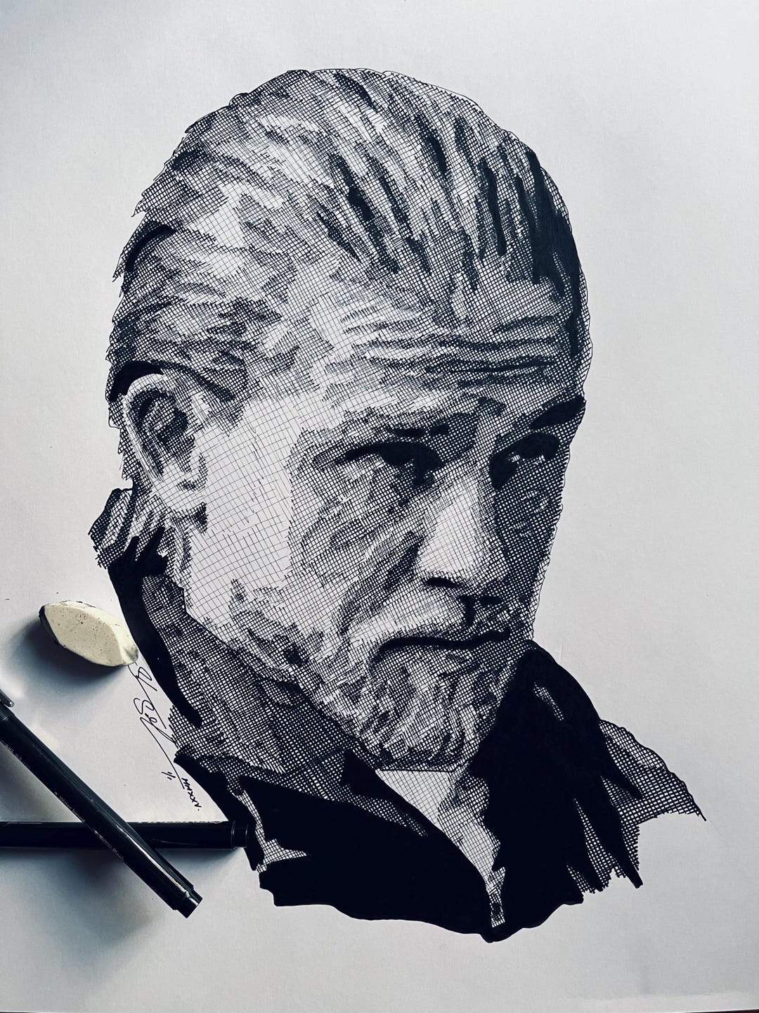 Alex Teller Charlie Hunnam Sons of Anarchy Original Hand Drawn 1of1 Ink ...