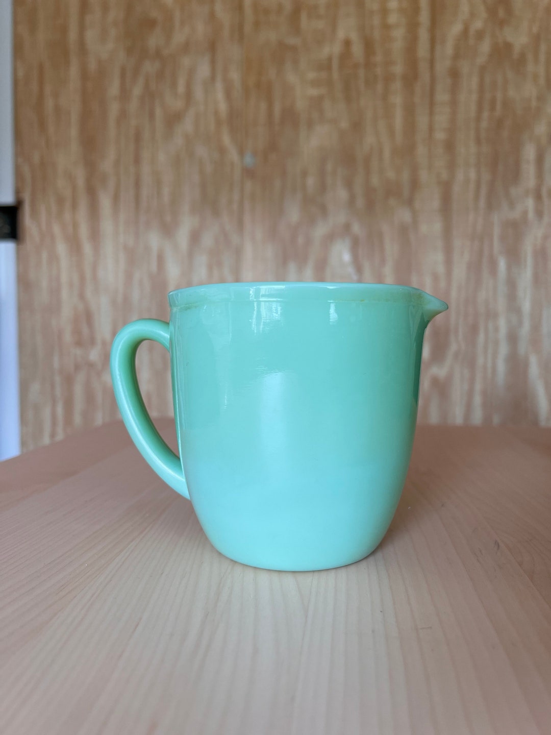 Vintage Fire King Jadeite Milk Pitcher, 1940s, VERY RARE! - Etsy