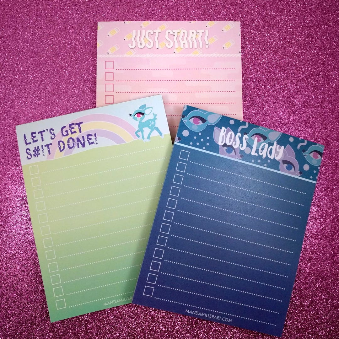 Cute To-do List Pads - Etsy