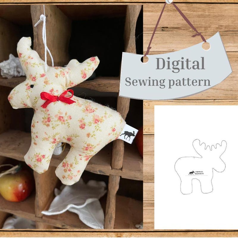 Moose Pattern - Etsy