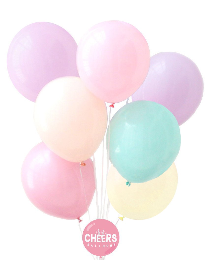 6pcs 10 Macaron Balloons Set Pastel Colors / Macaron - Etsy Canada