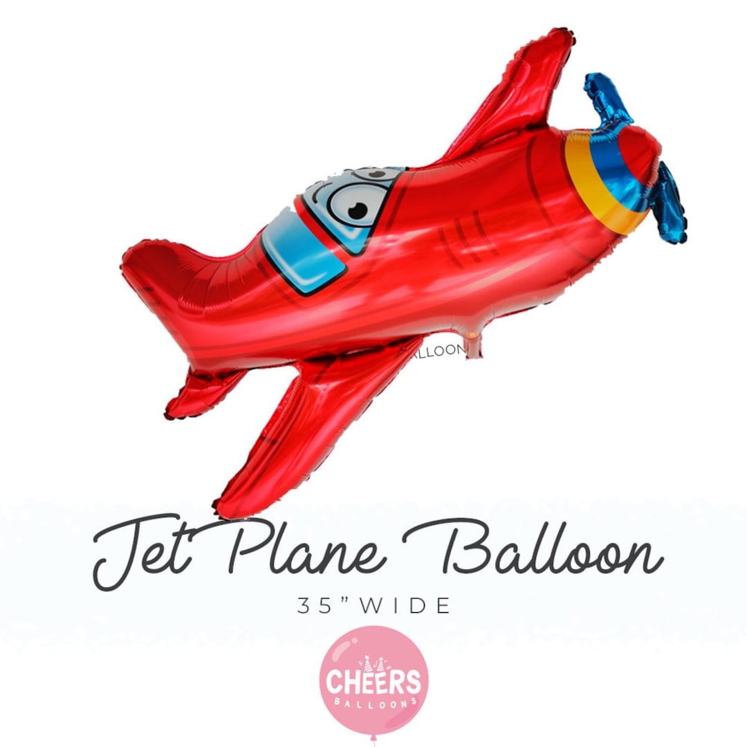 TRANSFORMING JETT Superwings Balloon - Jet Plane,balloons | Party Decor ...