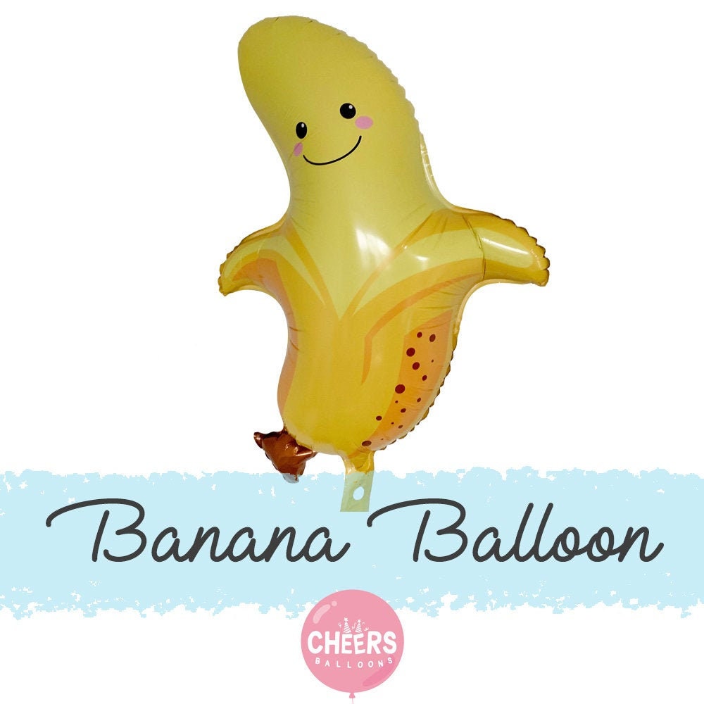 Banana Balloon , Fruits, One Berry, Twotti Frutti, Gone Bananas - Etsy