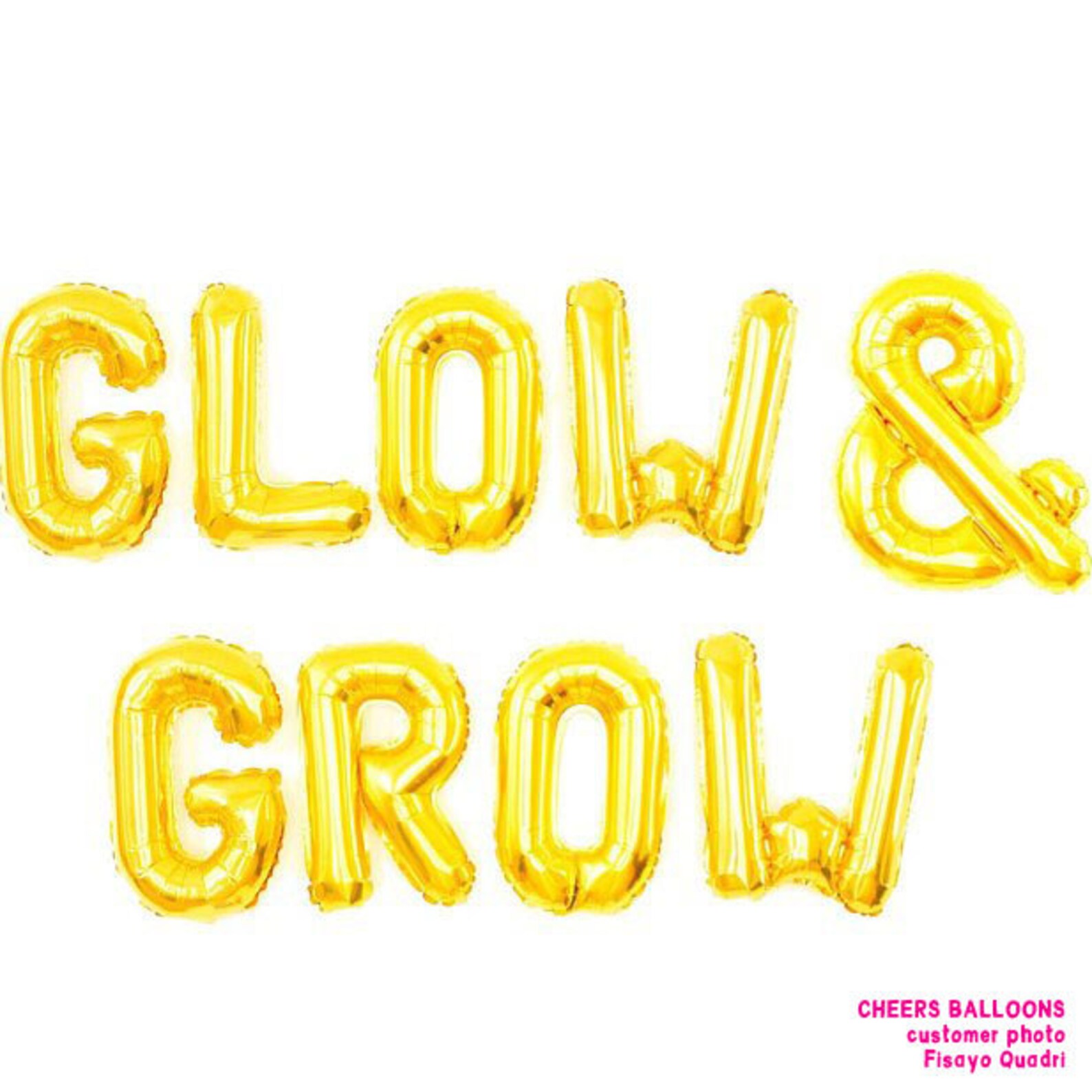 16 GOLD Letter/number Balloons Create Your Balloon - Etsy