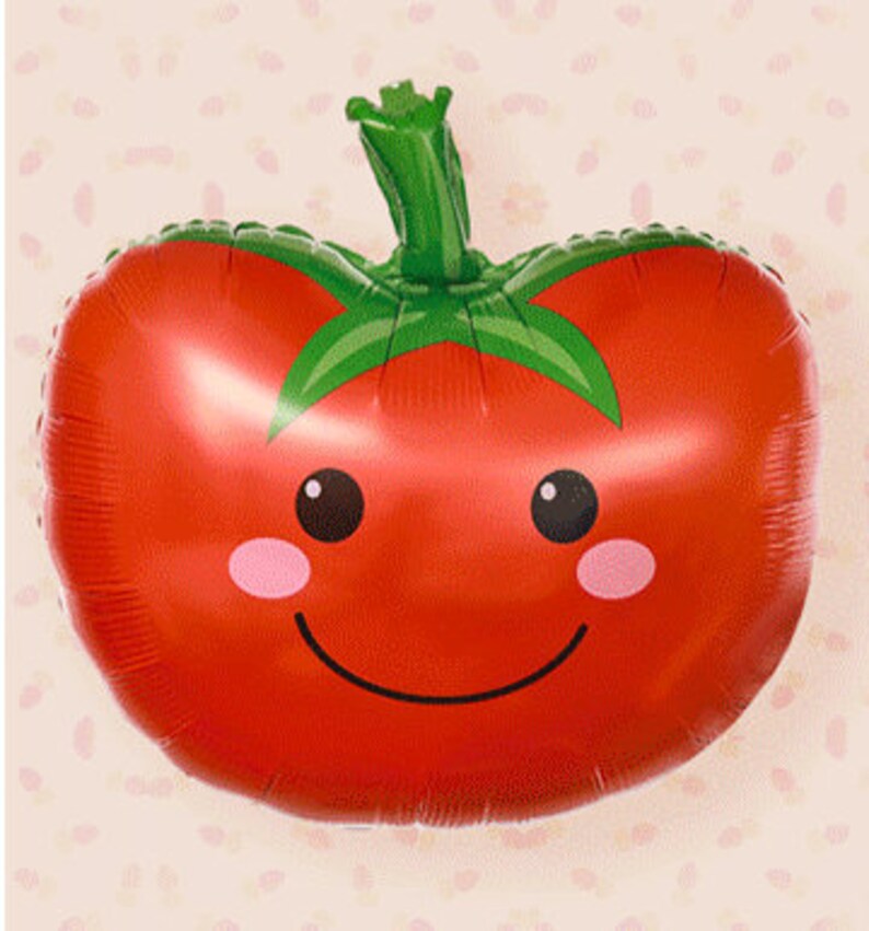 Healthy Fruits & Vegetable Balloons - Party Decor, Strawberries, Banana ...