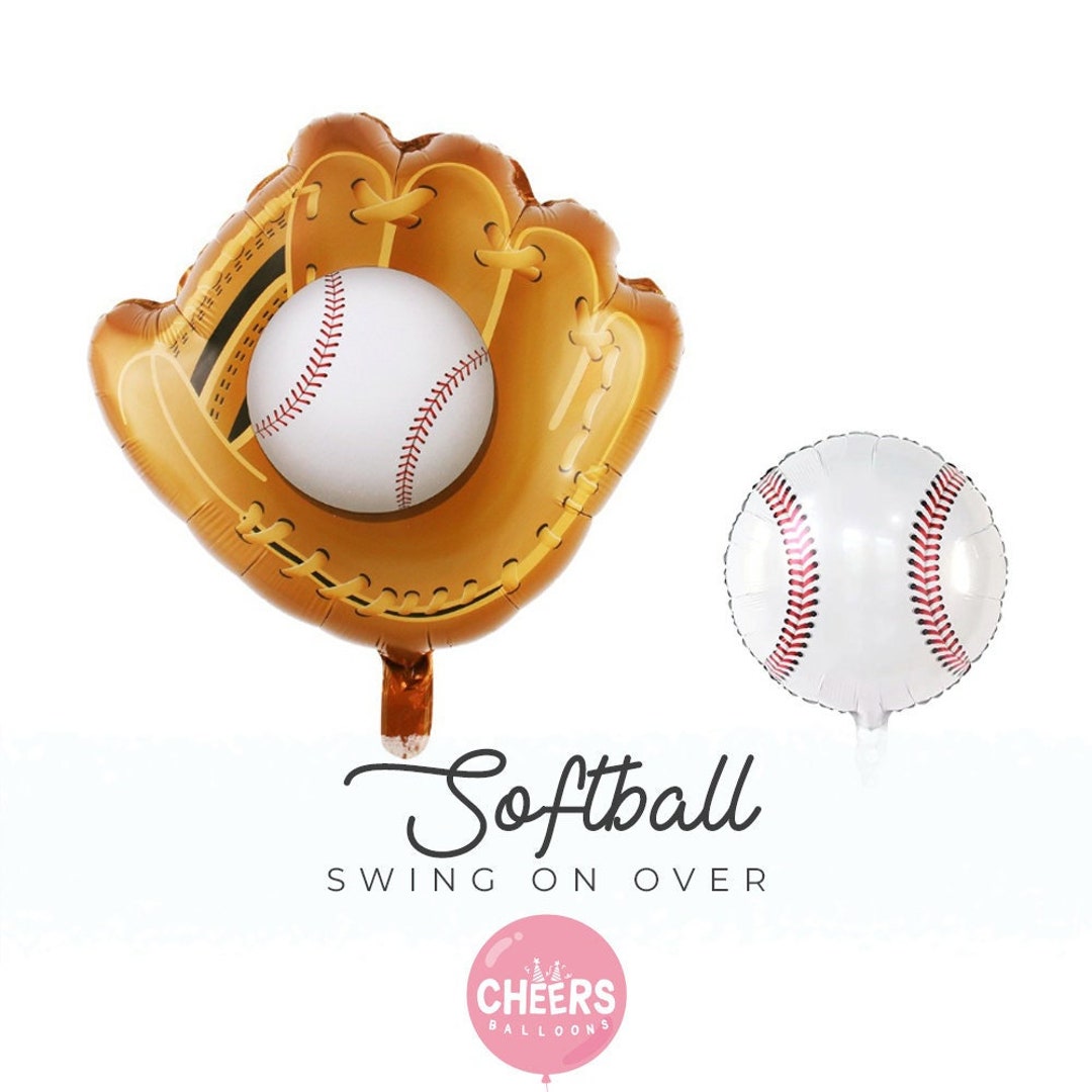 Baseball Balloon | Softball, Rookie Year, Sports Party, Happy Birthday ...