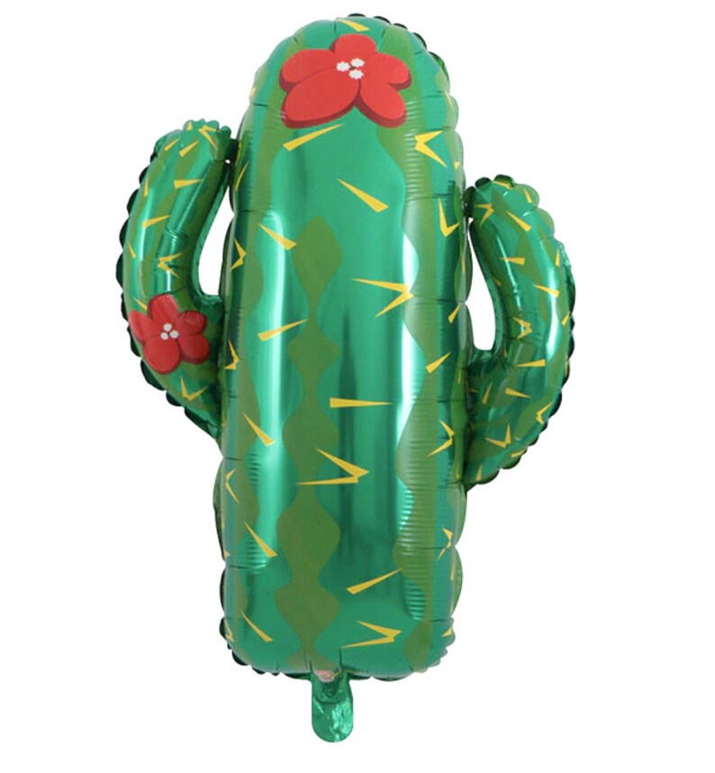 Cactus Balloon Summer Party Foil Balloon Pineapple Balloon - Etsy