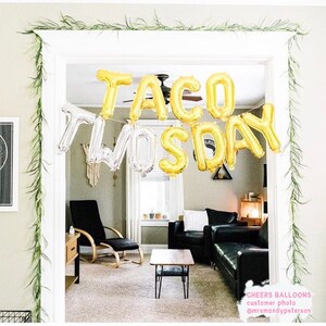 16" GOLD Letter/number Balloons - Create Your Balloon Banner - Gold ...