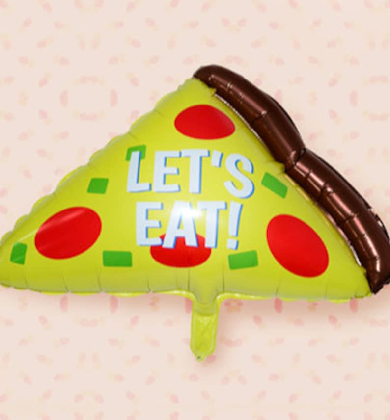 Fast Food Balloon - Movie Night, Taco, Pizza Party Decor, Burger, Fries ...