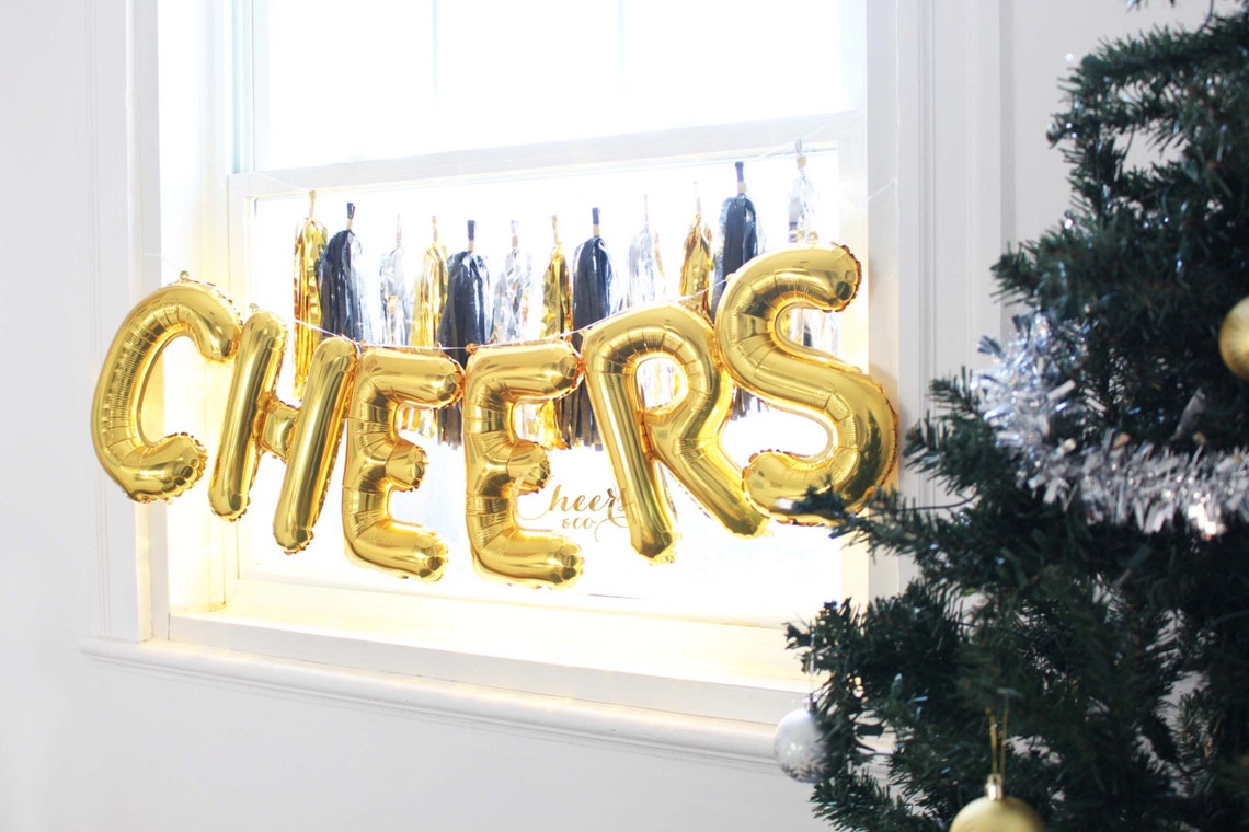 16 GOLD Letter/number Balloons Create Your Balloon - Etsy
