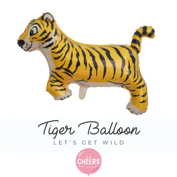 Tiger Themed Party Balloons Animal Themed Joe Exotic | Etsy