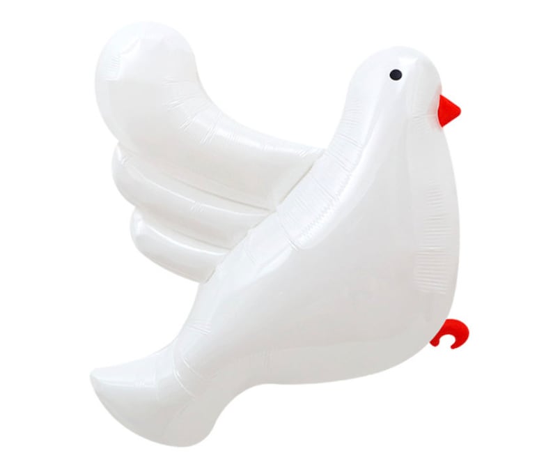 White Dove Balloon Baptism Party Peaceful Doves - Etsy