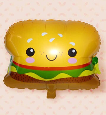 Fast Food Balloon Movie Night Taco Pizza Party Decor | Etsy Canada