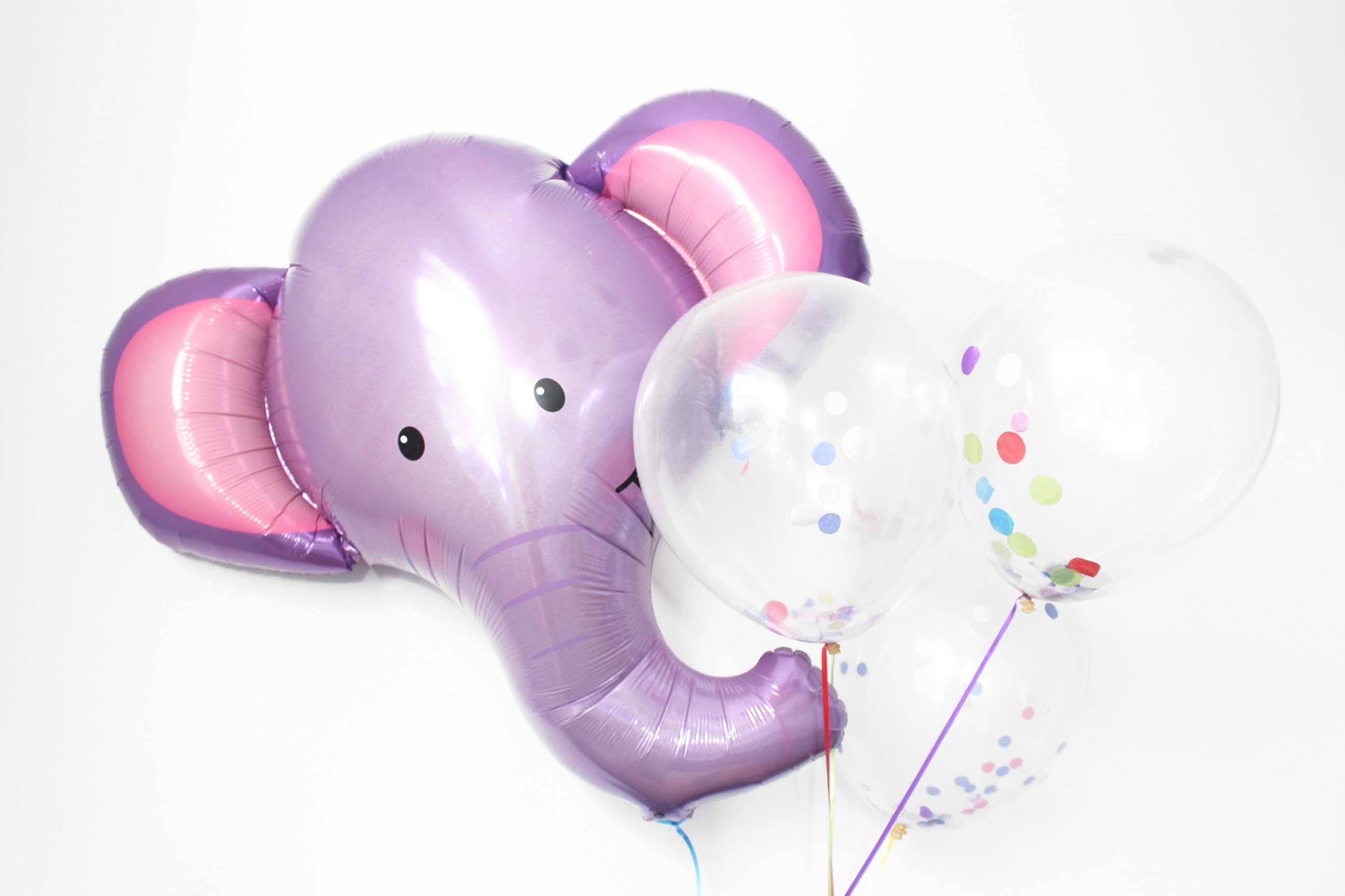 JUMBO 39 Elephant Foil Balloon Kids Party Decor Baby - Etsy