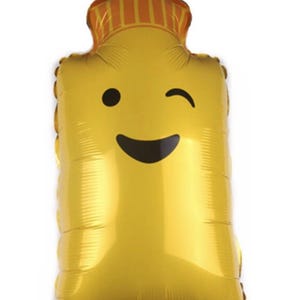 Condiment Balloon Set || Mustard, Ketchup, Sriracha Spicy Sauce ...