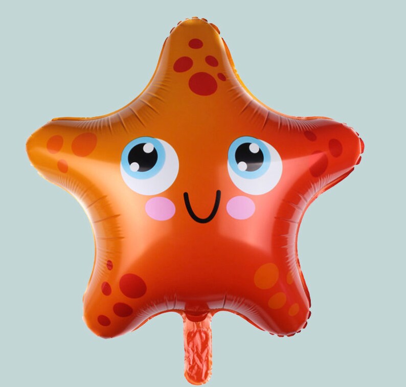 Under the Sea Balloons - Party Decor, Mermaid, Sea Horse, Star Fish ...