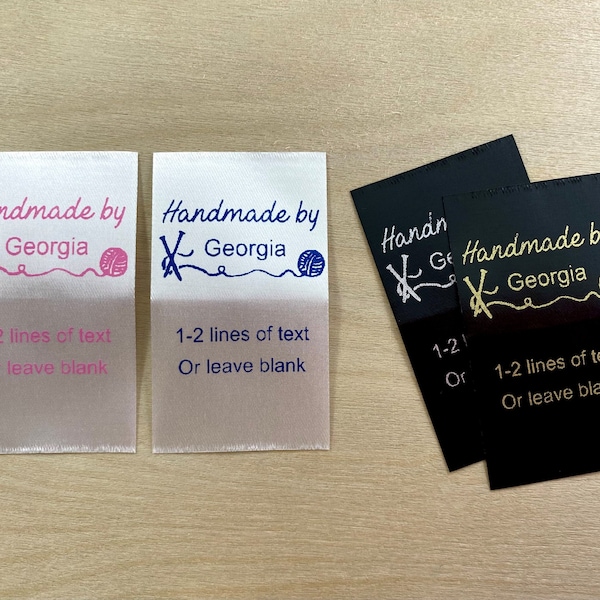 Personalized Sew in Labels - Etsy