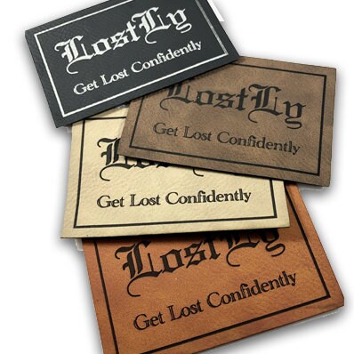 Personalized Leather Patch Custom Logo Engraved Faux Leather - Etsy