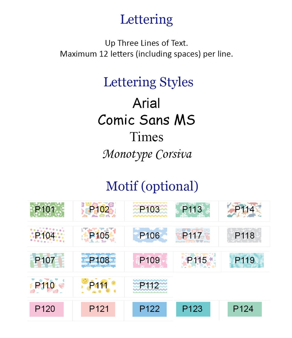 Funky Just Stick Name Labels. No Sew No Iron Fun Stick on - Etsy