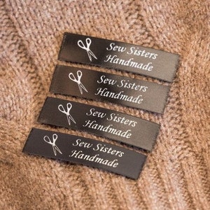 Personalized Satin Sewing Labels - Etsy
