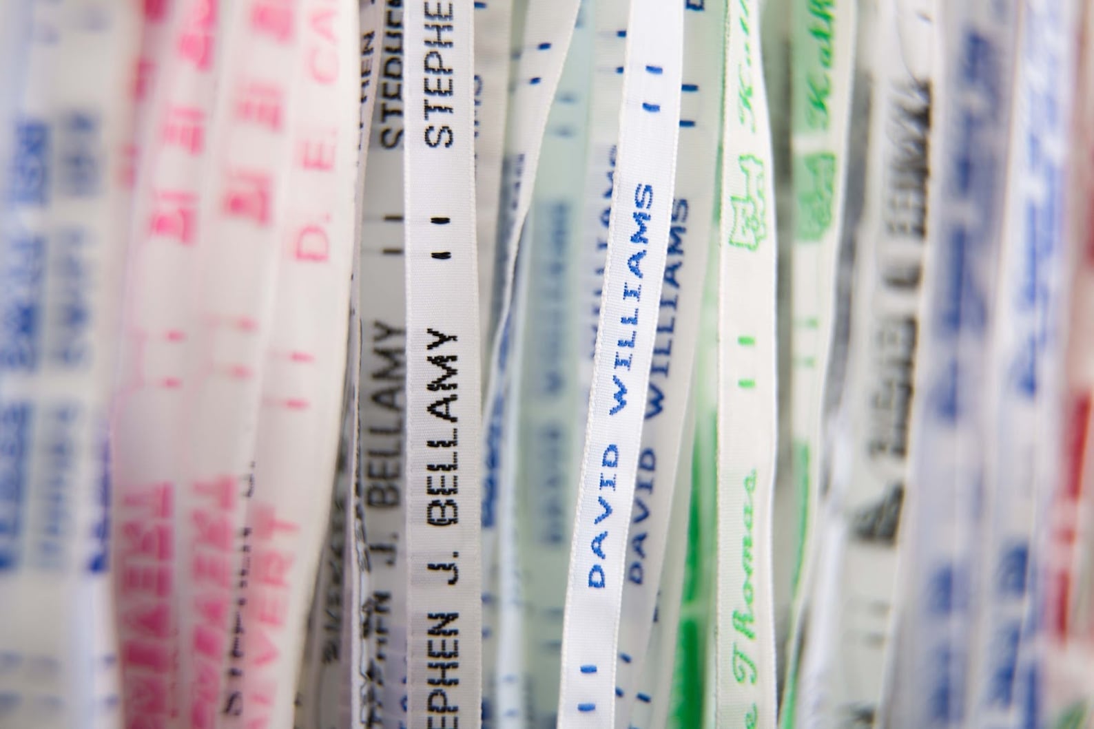 Woven Sew-on Name Tapes / School Labels / Name Tags for Clothing - Etsy