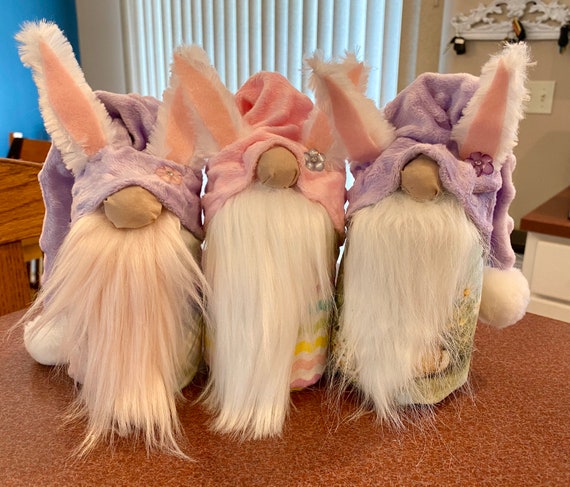 Easter Bunny Gnomes | Etsy