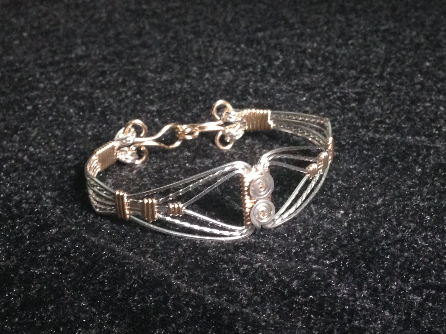 Greek-style Triangle Wire Wrap Bracelet - Etsy