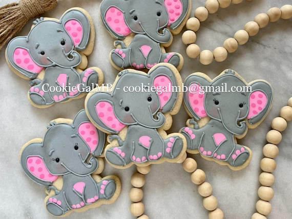 Elephant Cookies | Etsy