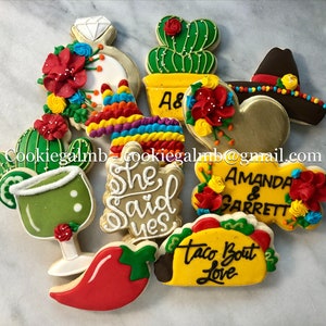 Fiesta Cookies - Etsy