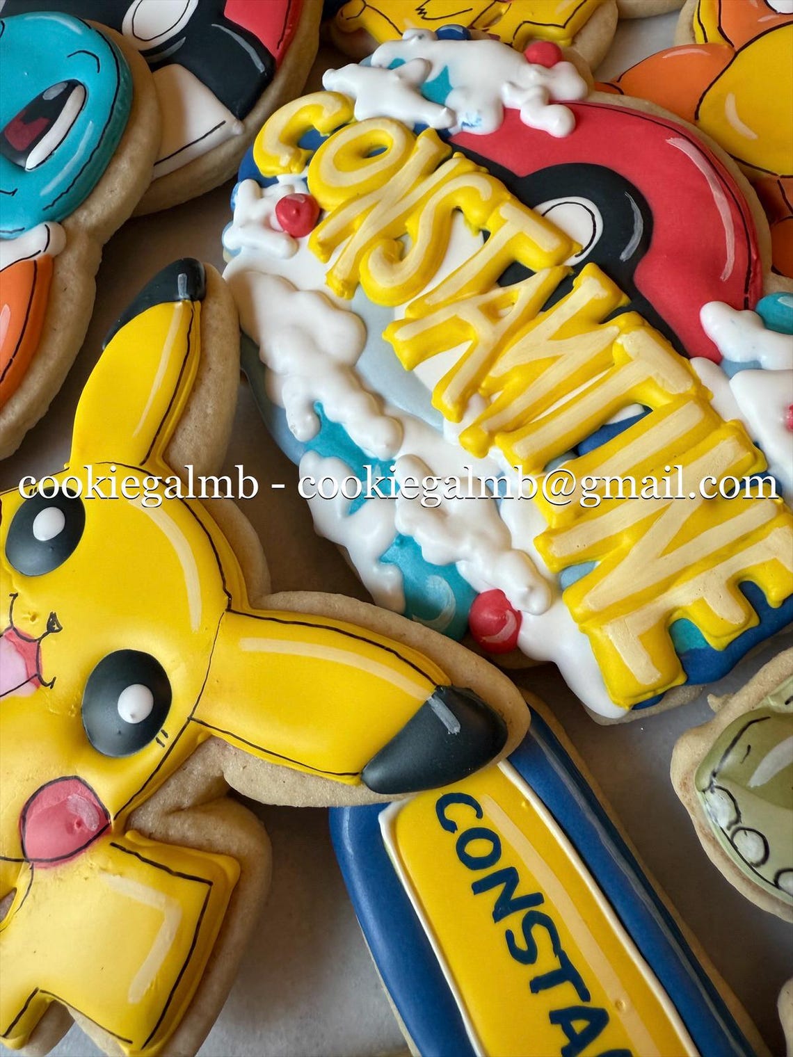Pokemon Inspired Cookies - Etsy