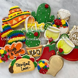 Fiesta Cookies - Etsy