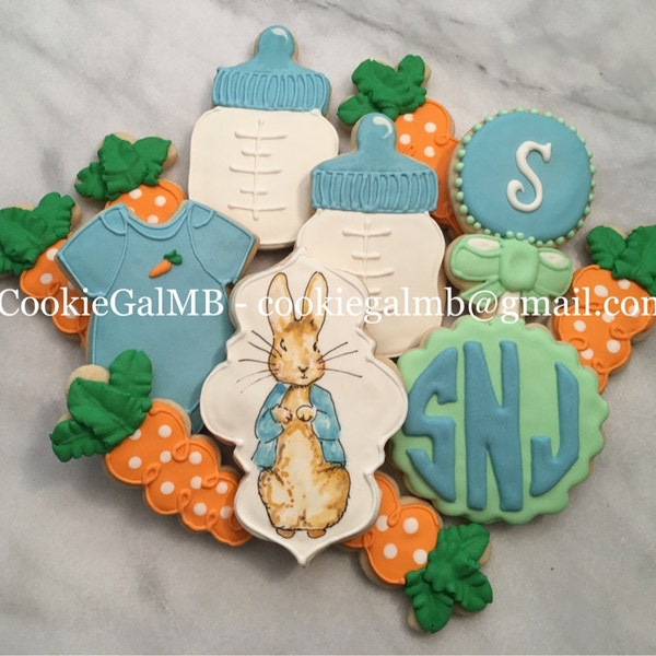 Peter Rabbit Cookies - Etsy