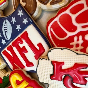 Kansas City Chiefs Inspired Cookies - Etsy
