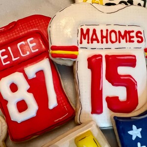 Kansas City Chiefs Inspired Cookies - Etsy