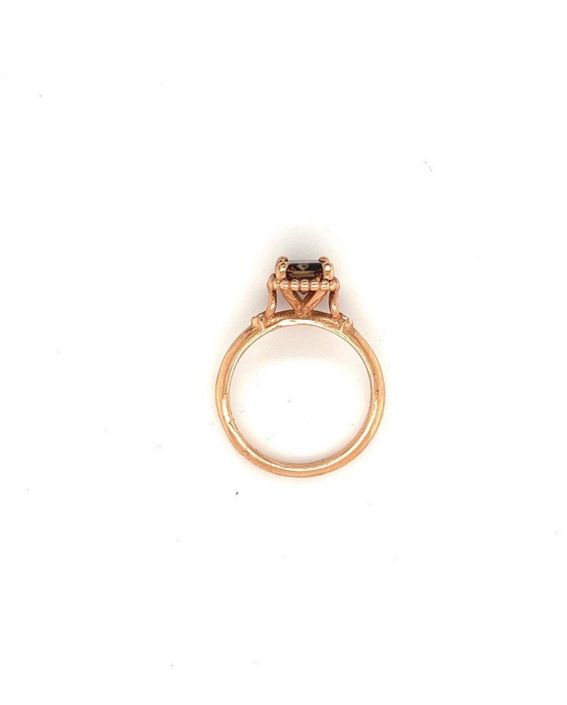 Fancy Color Stone and Diamond Ring, Promise Ring, Colored Stone Wedding ...