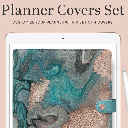 Digital Planner Covers Set Goodnotes Ipad Template - Etsy