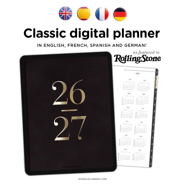 Goodnotes Deutsch Planner - Etsy