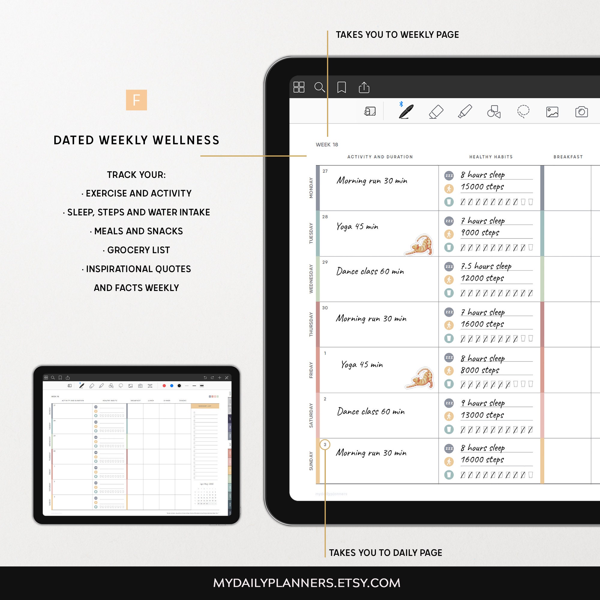 Digital planner goodnotes 2021 free - tastewomen