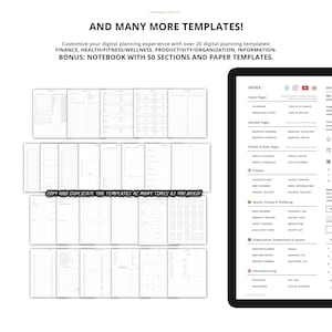 Digital Planner With Links to Apple or Google Calendar, Digital Planner ...