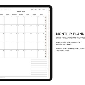 Digital Student Planner 2024-2025 With Links to Set Notifications ...